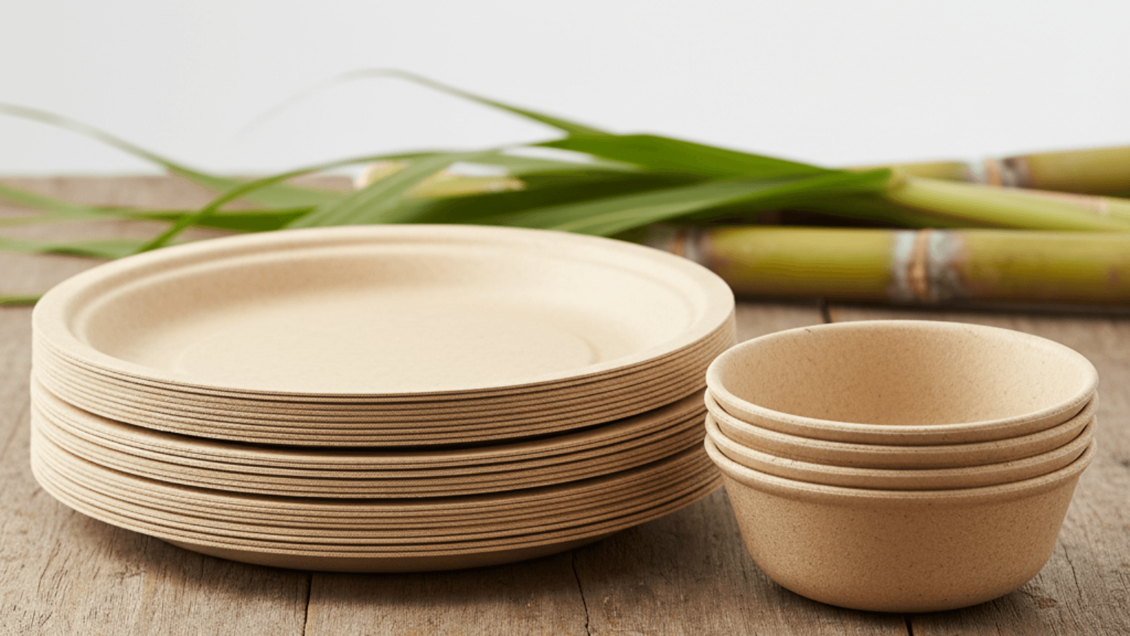 How to make disposable plates from sugarcane waste? | World Paper Mill